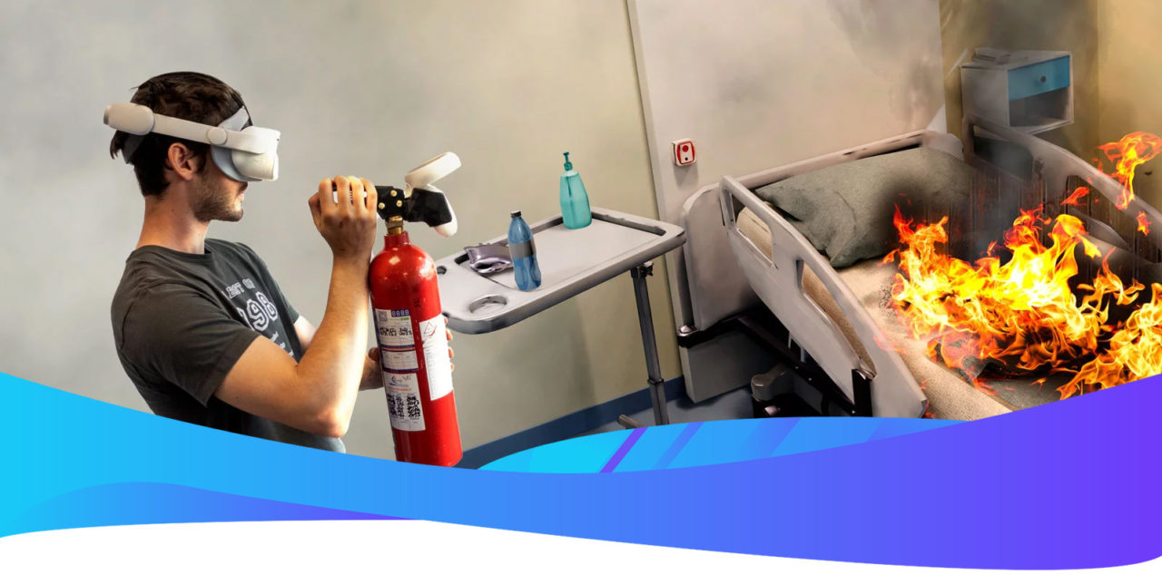 Virtual reality fire extinguisher training: a revolution