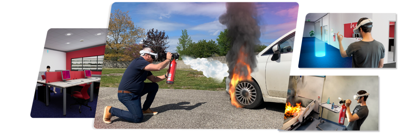 FIRE AR, Simulateur incendie en réalité augmentée