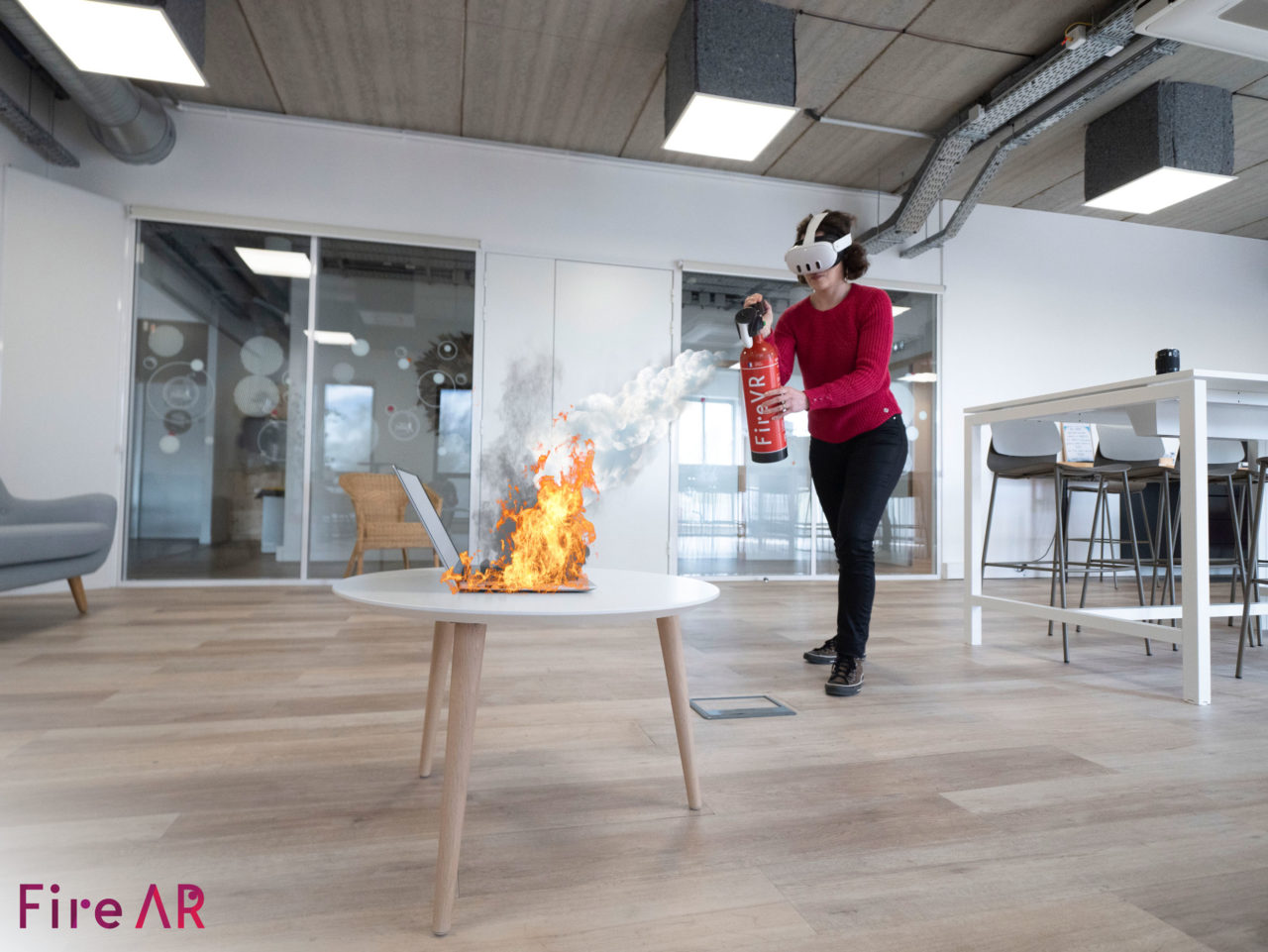 FIRE AR, Simulateur incendie en réalité augmentée